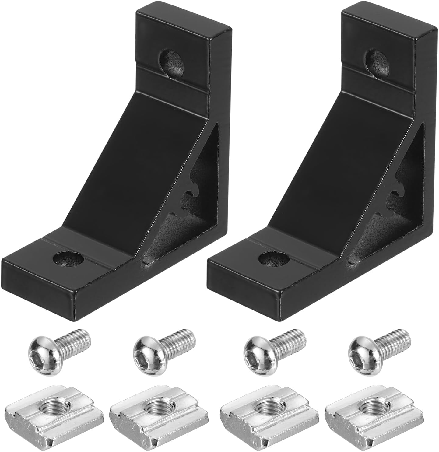 Amazon.com: uxcell 2Set 90 Degree Angle Aluminum Profile Corner ...
