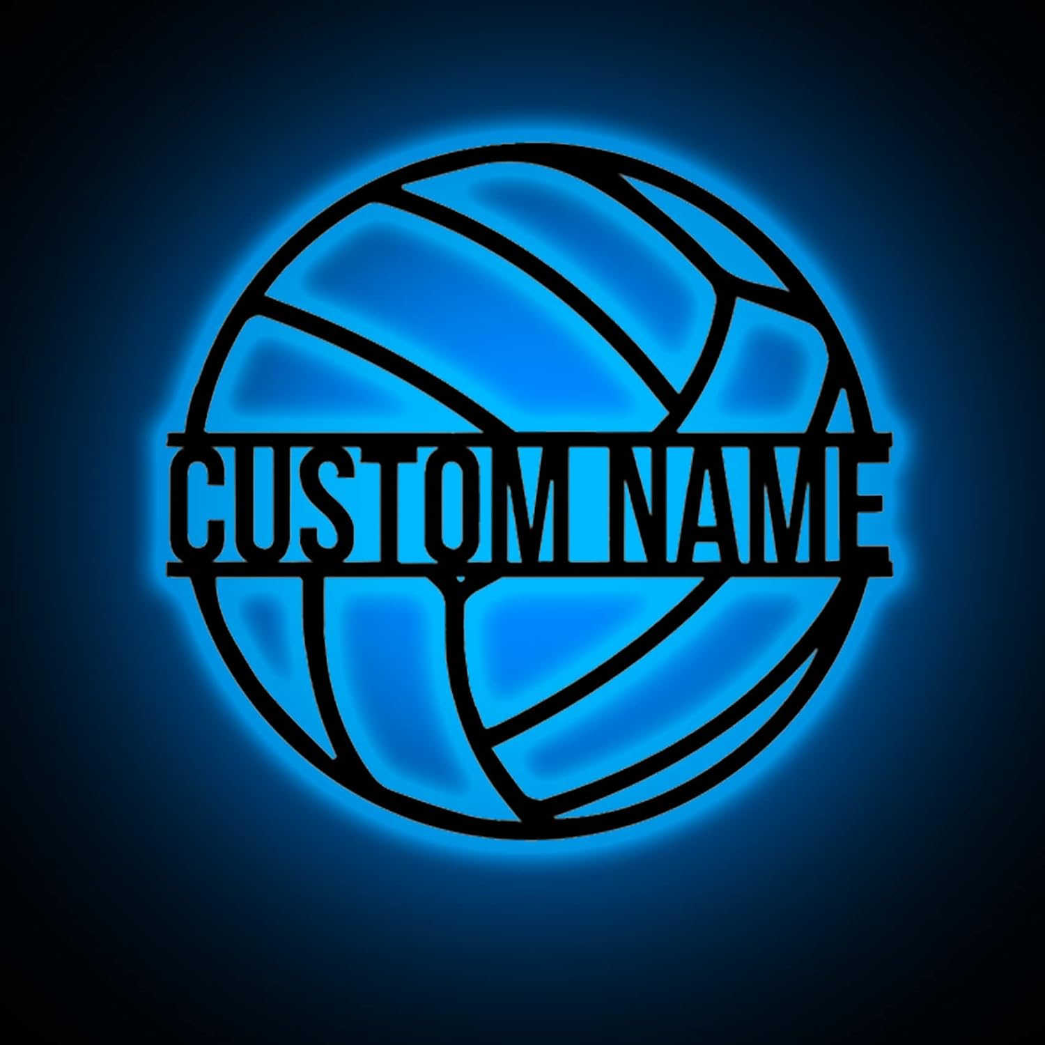 Drumeos Personalized Custom Volleyball Night Light Lamp for Girl Boy ...