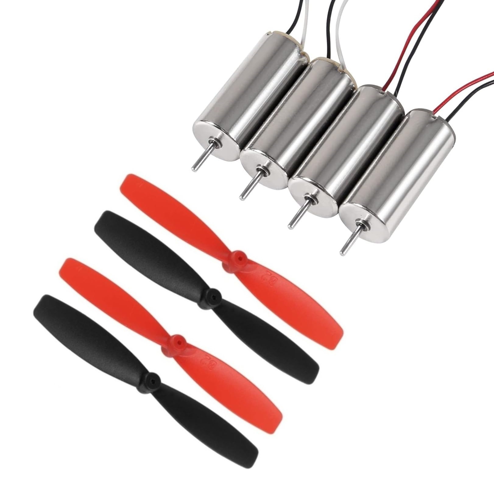 Buy AVS COMPONENTS 4pcs 8520 Brushed Motors 8.5x20mm Motor 3-5V 0.15A ...