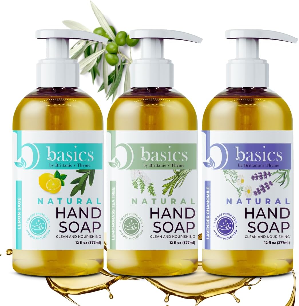 Amazon.com : Olivia Care Liquid Hand Soap Rose & Essential Oils. All ...