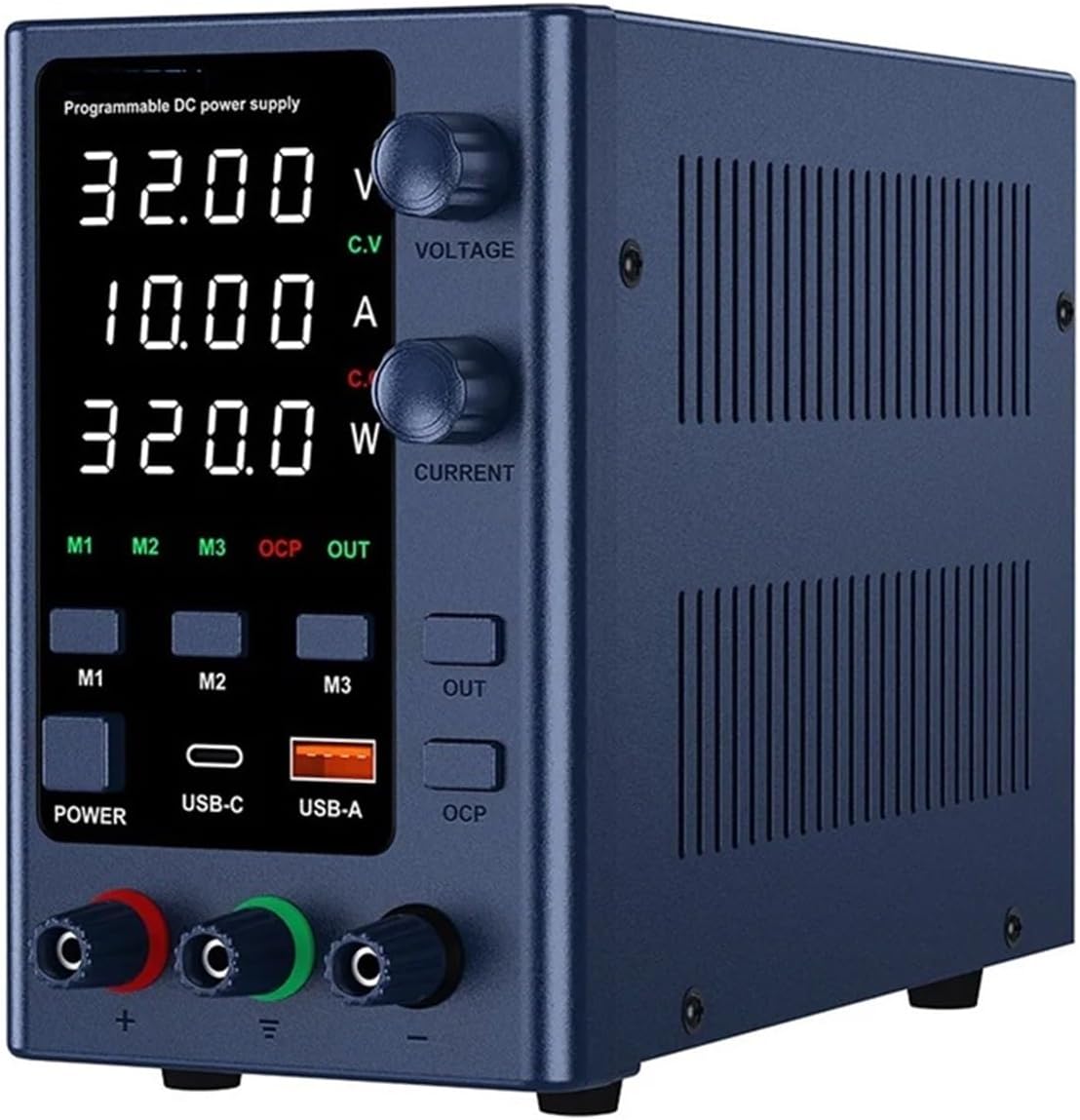 TIEOAXFT Power Supply Lab Encoder Adjustment Memory Adjustable DC Power ...