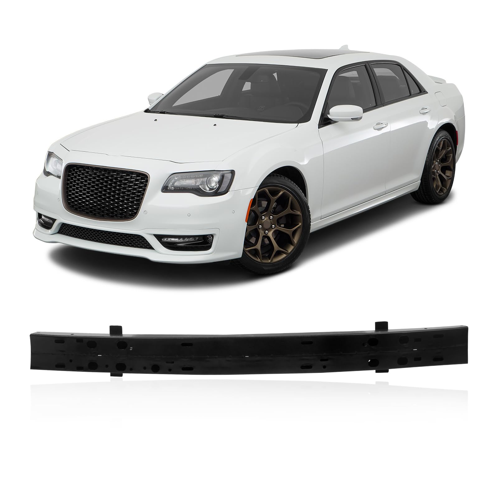 Amazon.com: Perfit Liner Front Bumper Reinforcement Compatible With ...