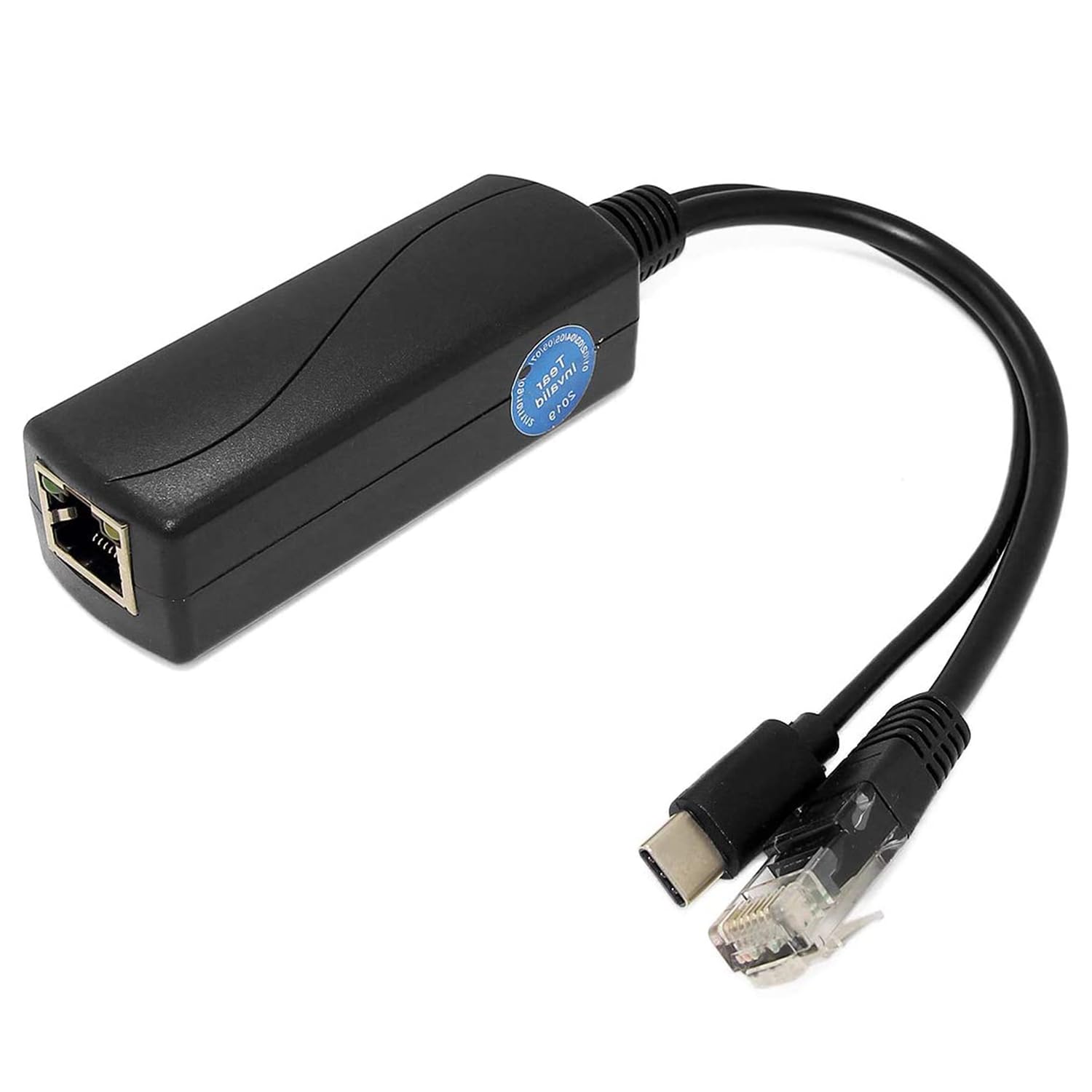 Amazon.com: REVODATA Gigabit Type C PoE Splitter 5V/4A, PoE 48V to USB ...