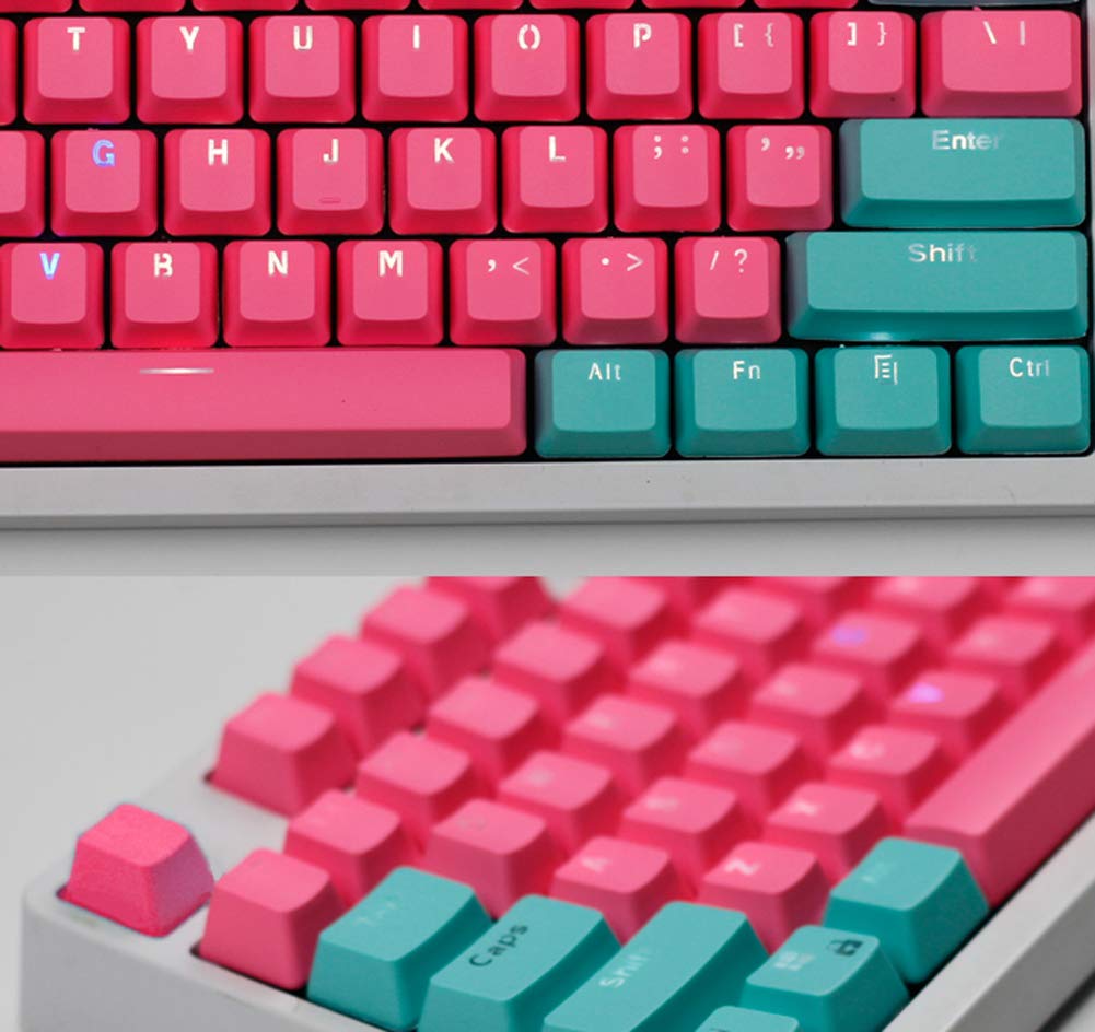 Honeypomelo 61 Keycap Set, 60% Mechanical Gaming Keyboard OEM Profile ...