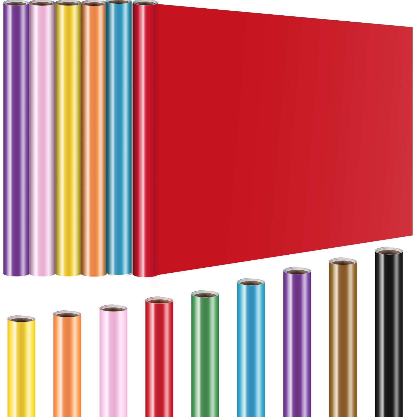 Amazon.com : PerKoop 9 Rolls Bulletin Board Paper 4 x 12 ft Fade ...