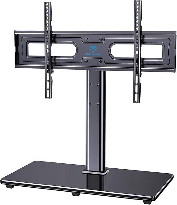 Amazon.com: PERLESMITH Swivel Universal TV Stand Mount for 32-80 Inch ...