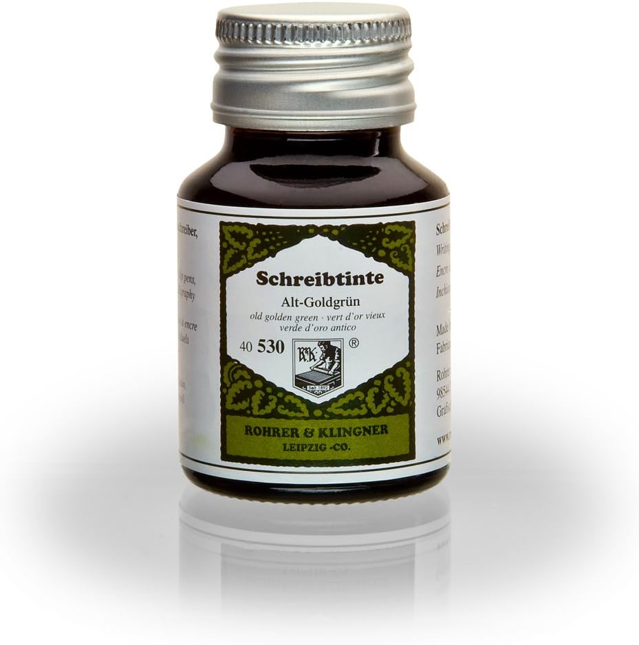 Amazon.com : Rohrer & Klingner bottled fountain pen ink - Solferino ...