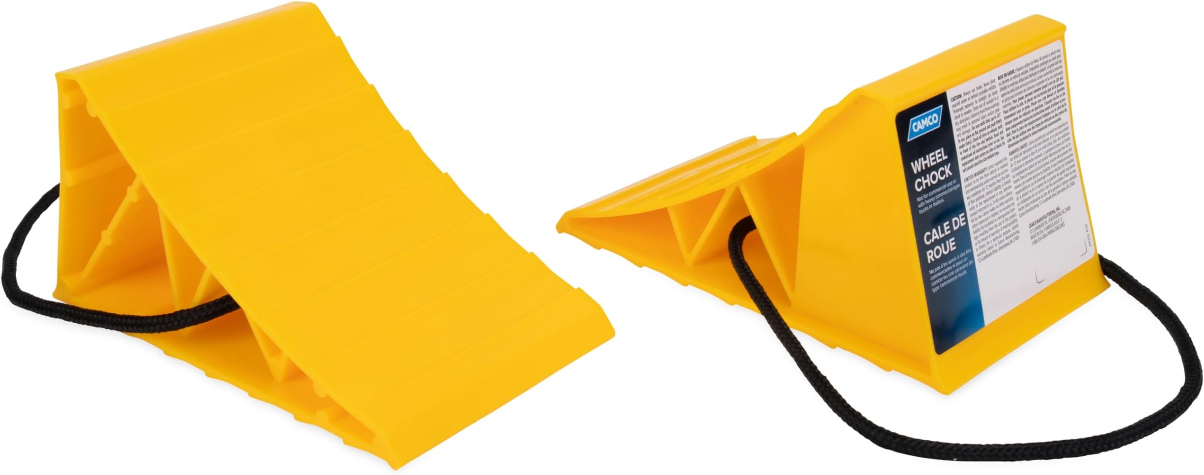 Amazon.com: Camco Wheel Chock with Rope for Easy Removal, Helps Keep ...
