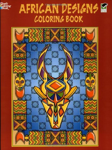 African Designs Coloring Book (Dover Design Coloring Books): Marty ...