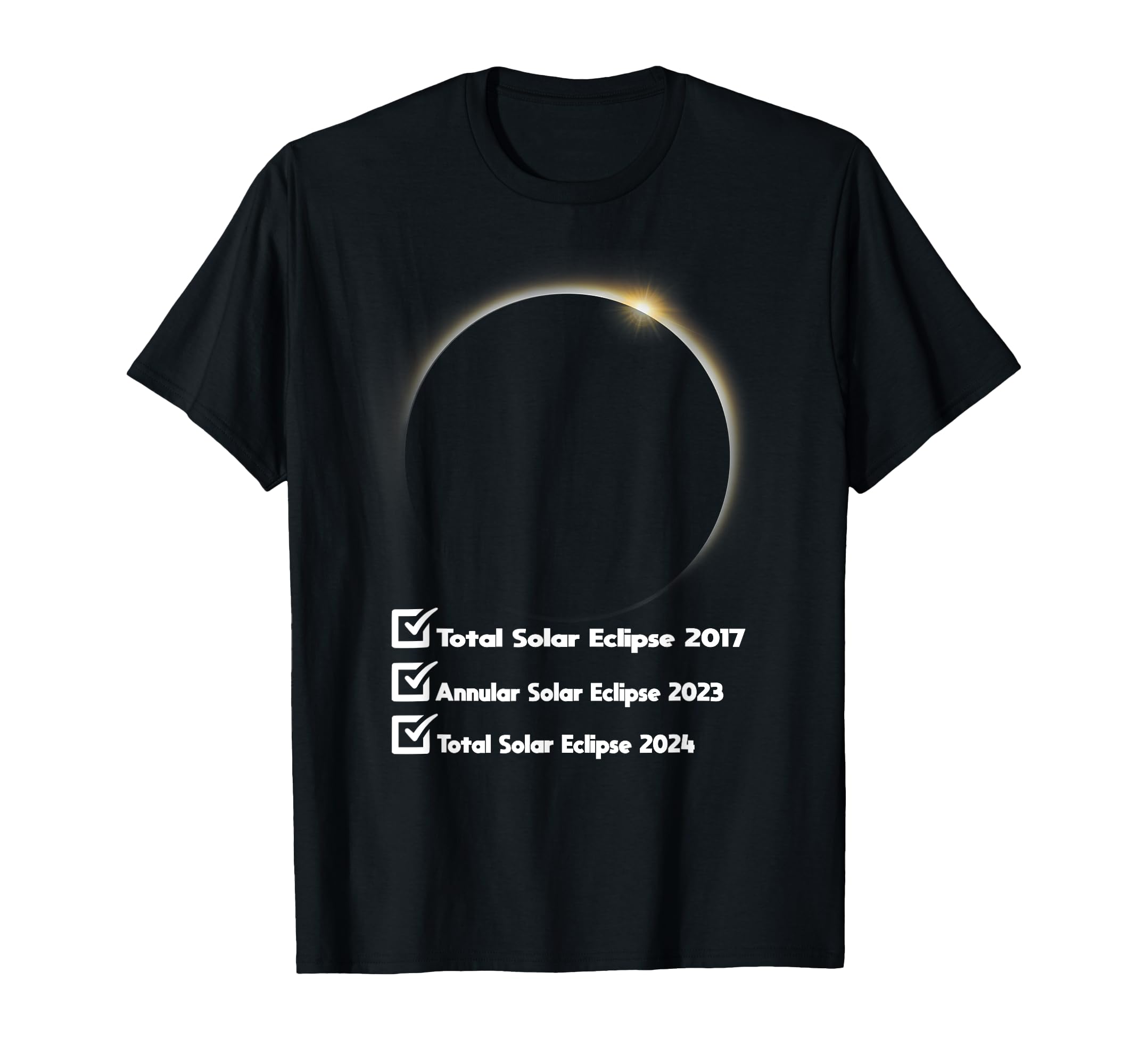 Amazon.com: Eclipse Checklist Total Solar Eclipse 2024 Annular Eclipse ...