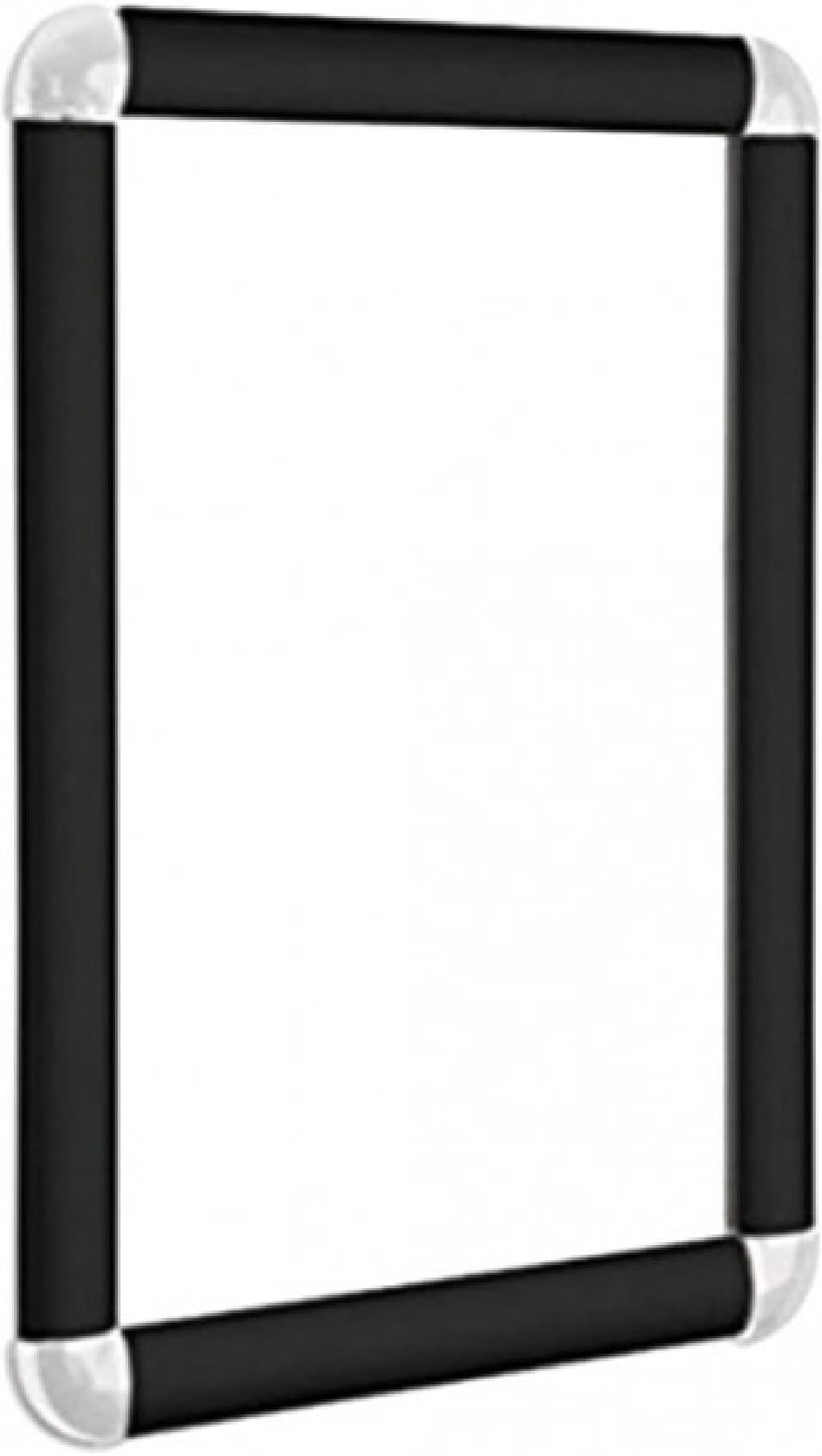BLACK Snap Frame Picture Frame Clip Frame with Rounded Corners in 5 ...