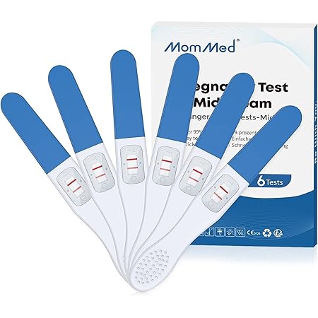 Amazon.com: Easy@Home 3 Pregnancy Test Sticks - hCG Midstream Tests ...