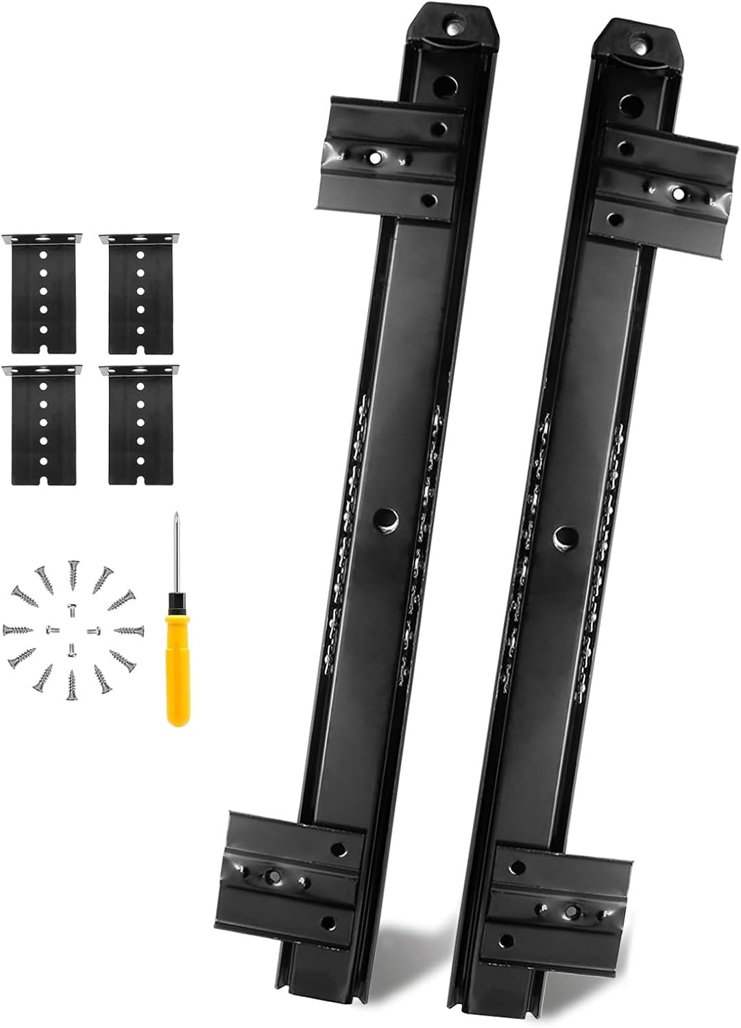 Amazon.com : Smooth Silent Ball Bearing Keyboard Slides, Heavy Duty ...