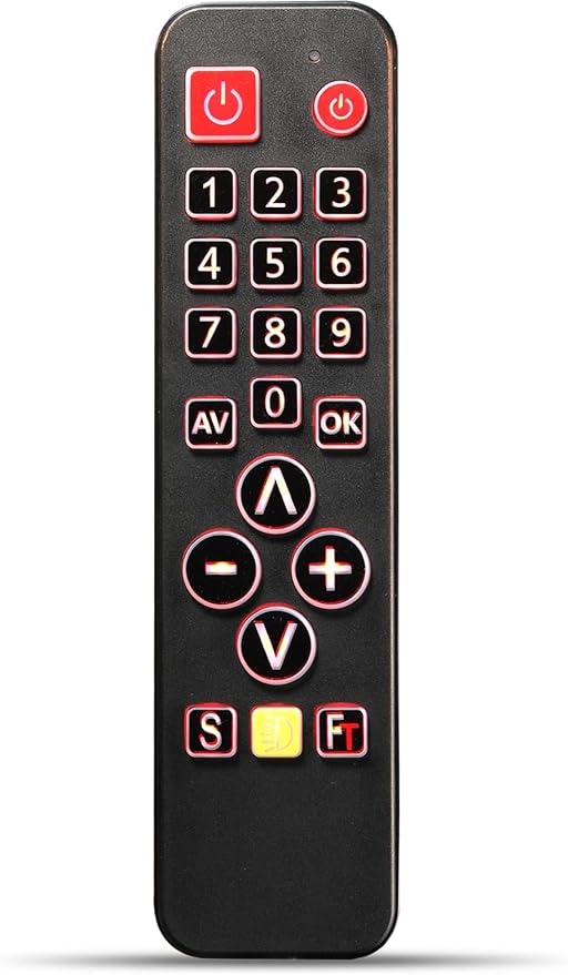 Amazon.com: Universal Big Button Remote for Seniors Simple TV Remote ...