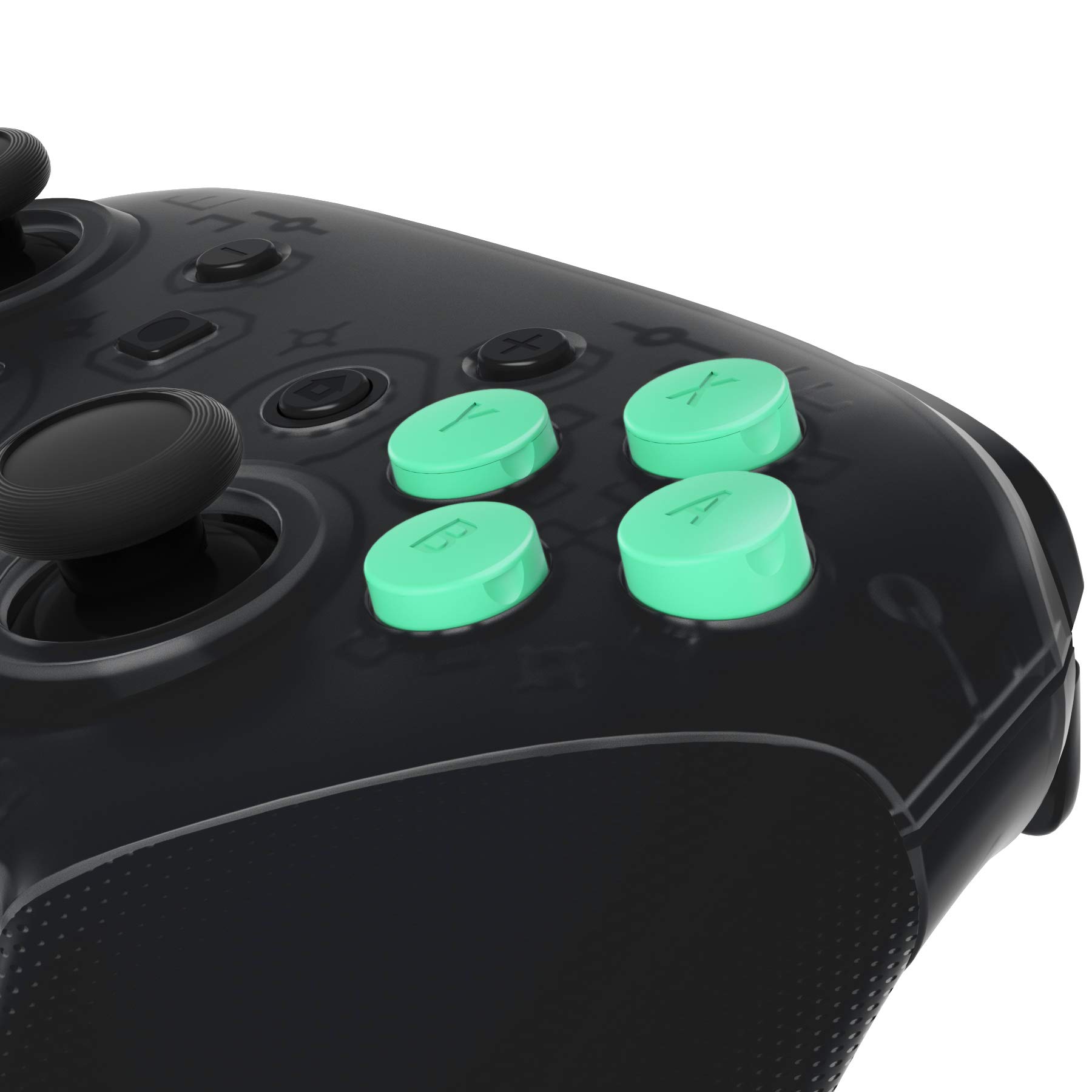 Amazon.com: eXtremeRate Mint Green Interchangeable ABXY Buttons for ...