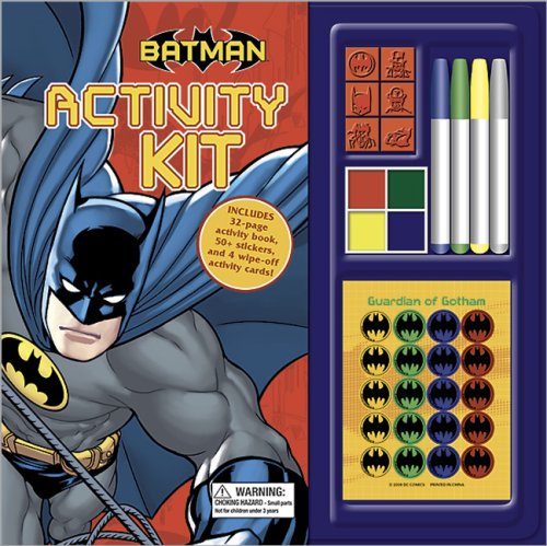 Amazon.com: Batman Activity Kit: 9780696239618: Chihak, Sheena: Books