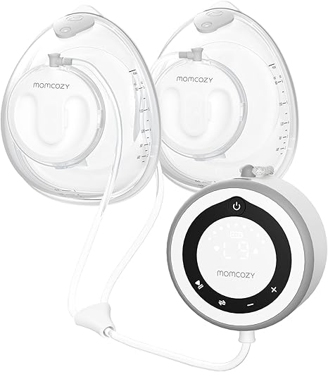 Momcozy V1 Hospital Grade Breast Pump - Dual Electric Hands Free and ...
