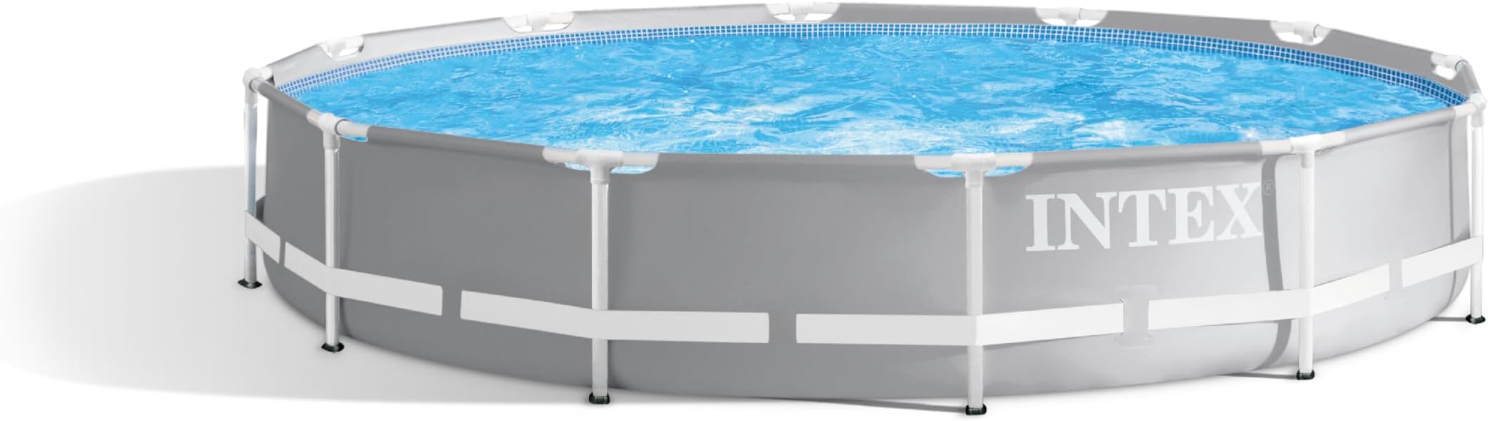 Amazon.com: Intex 12-Foot by 30-Inch Metal Frame Pool Set : Patio, Lawn ...