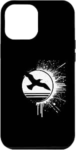 Amazon.com: iPhone 15 Pro Max Seagull Bird Gull Silhouette Splash Case ...