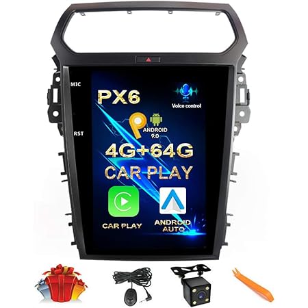 Amazon.com: Car Radio Stereo GPS Navigation for Ford Explorer 2011-2019 ...