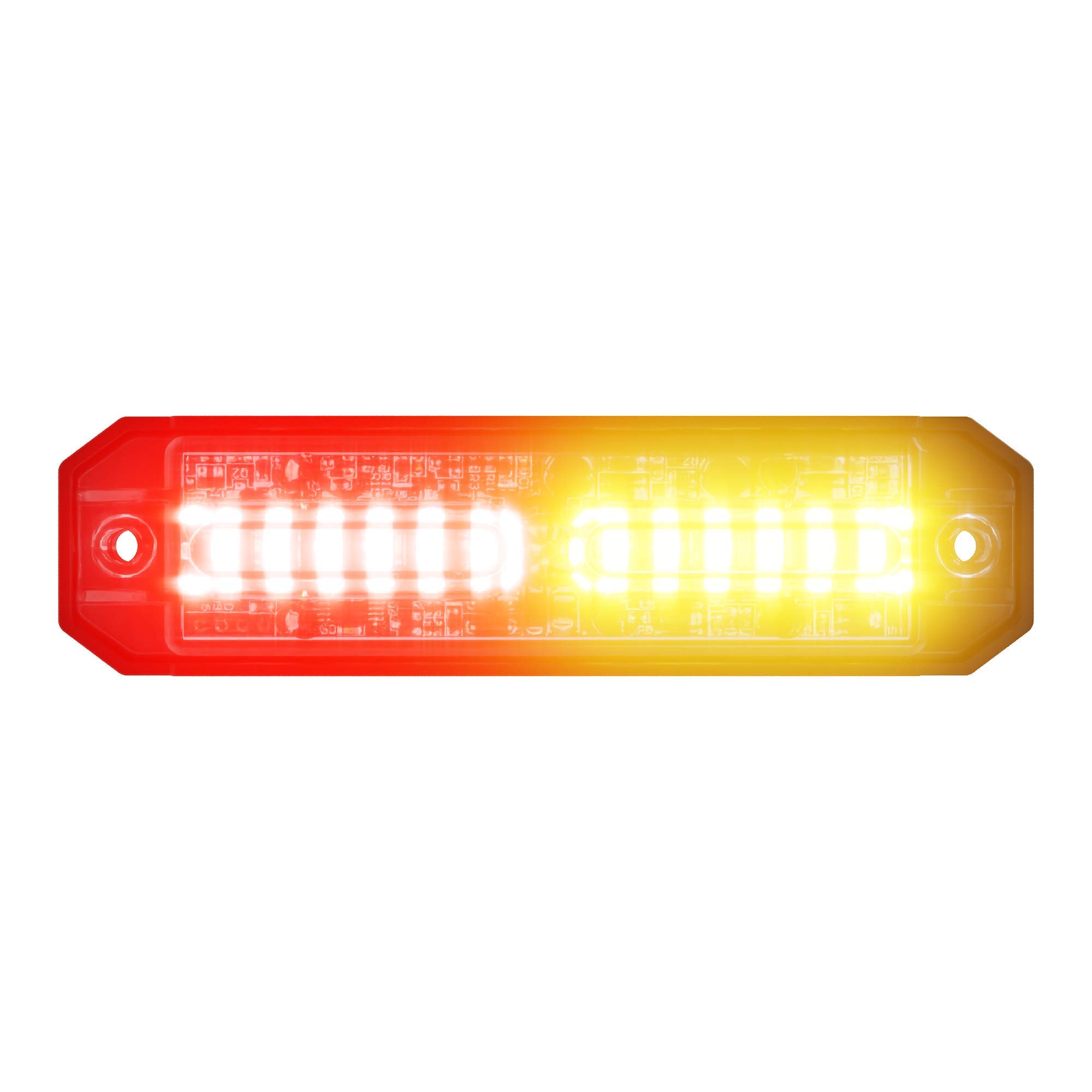 Snapklik.com : Ultra Series Amber/Red 36W - 12 LED SAE Class-1 ...