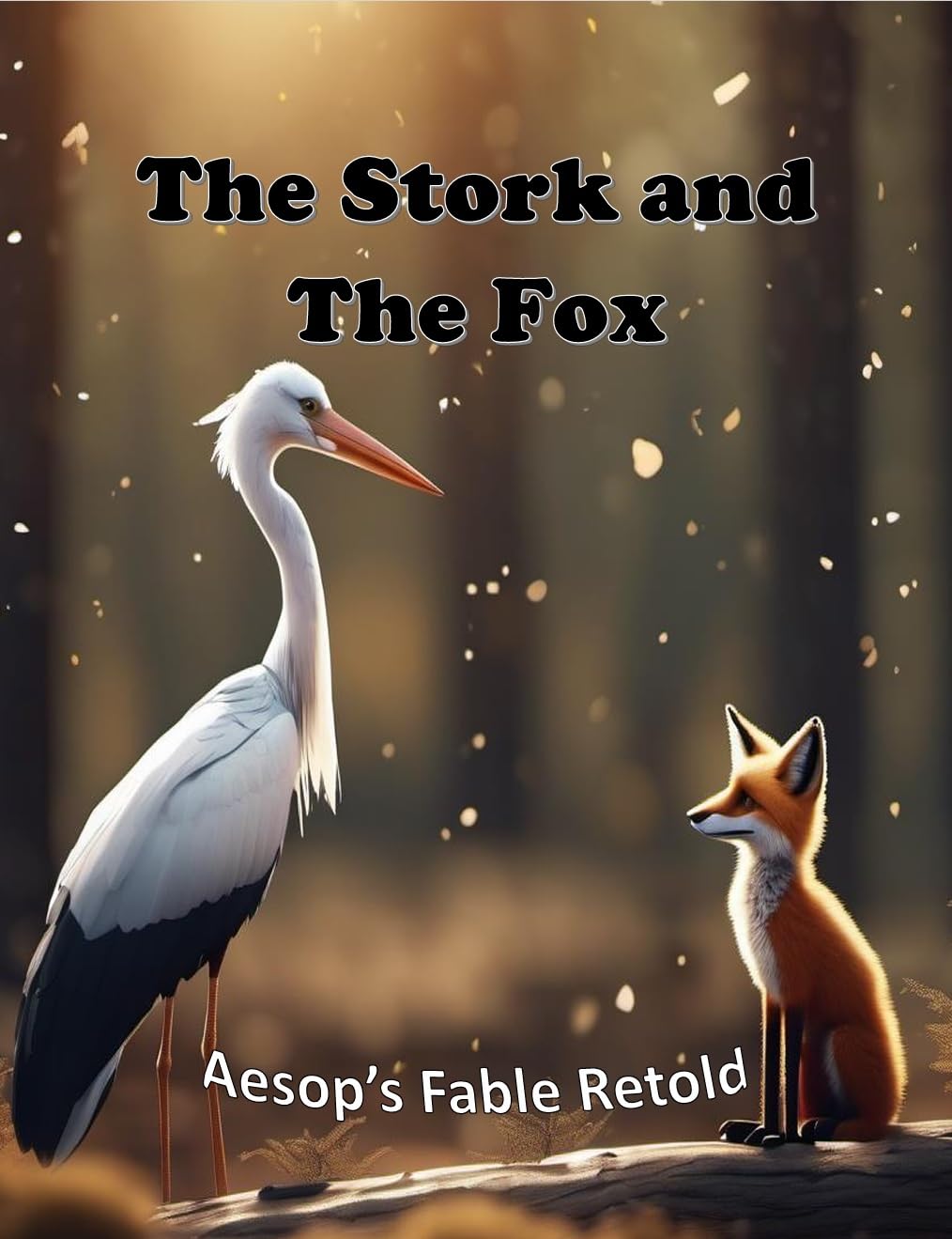 Amazon.com: The Stork and the Fox (Reading with Mom: Aesop's Fables ...