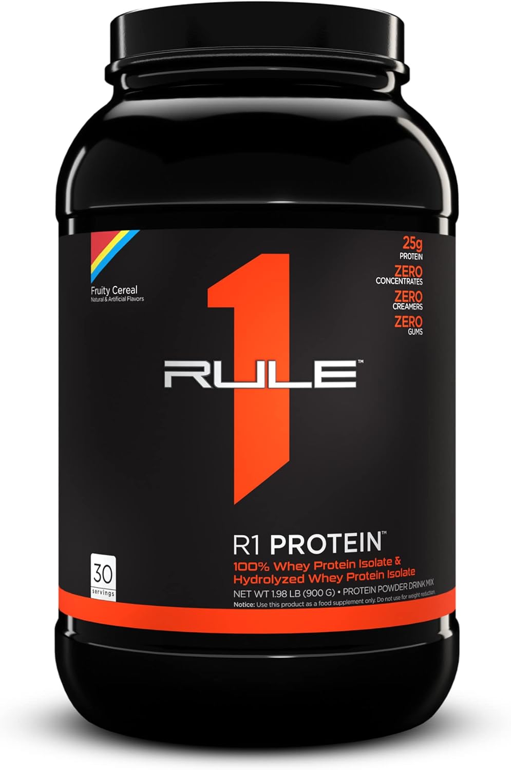 Amazon.com: Rule One Proteins, R1 Protein - Fruity Cereal, 25g Fast ...