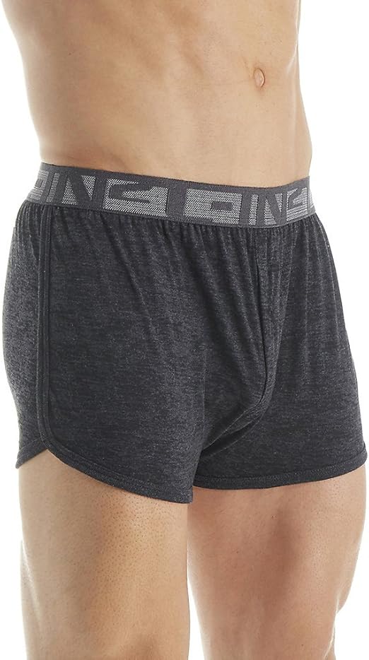 C-IN2 Men's Hand Me Down Runner Boxer Brief, Coal, Large at Amazon Men ...