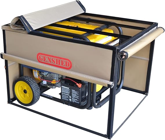 GenShed Portable Generator Shed, Generator Running Cover, Portable ...