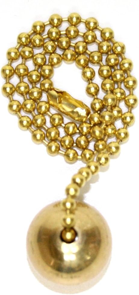 Westinghouse 77004 - Pull Chain with Brass Ball [Misc.] [Misc.], Ball ...