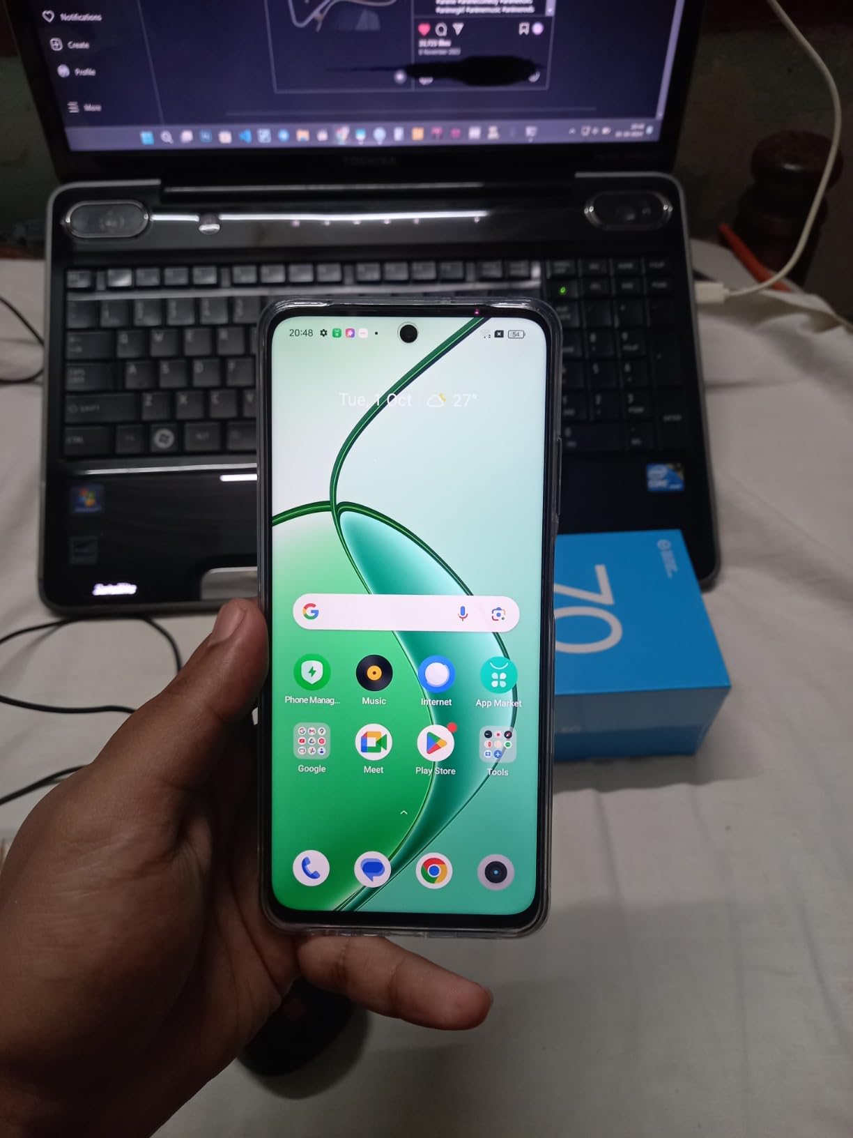 realme NARZO 70x 5G (Ice Blue, 8GB RAM,128GB Storage)|120Hz Ultra Smooth Display|Dimensity 6100 ...