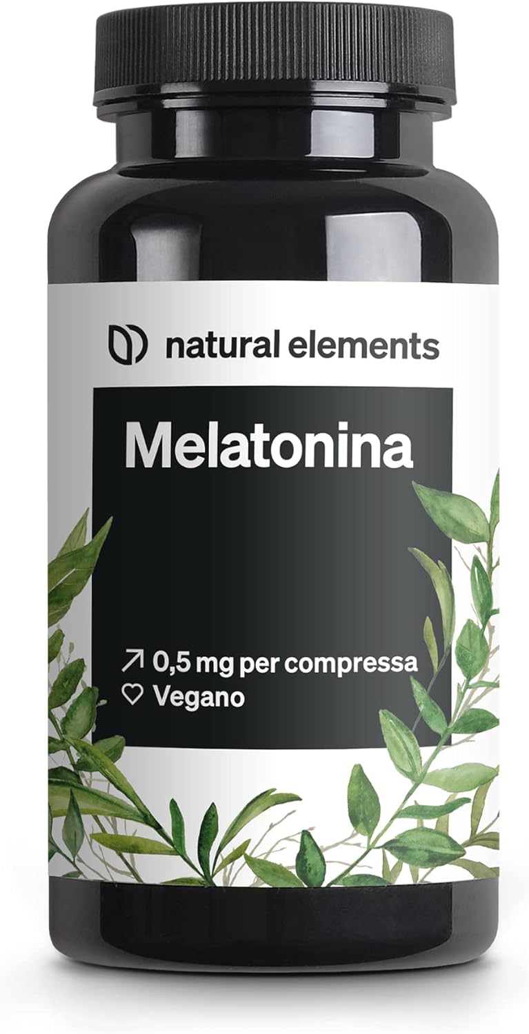 Melatonina Pura – 365 Compresse (12 mesi) – Integratore Sonno – Forte ...