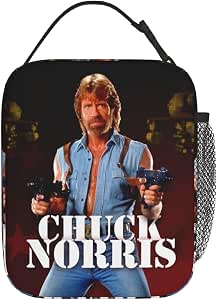 Amazon.com: Chuck Actor Norris Lunch bag Insulated Lunch Tote Bag ...