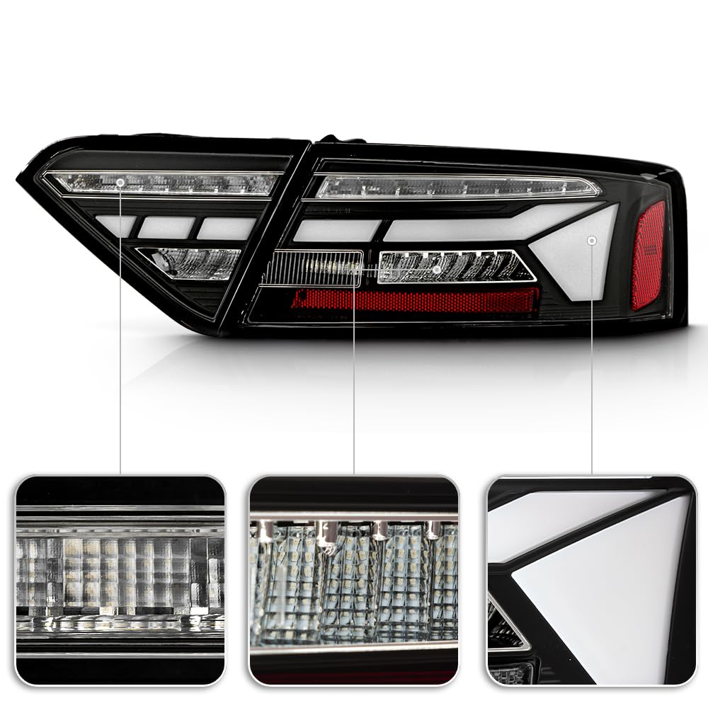 Snapklik.com : For 2012-2016 Audi A5 LED Type Sequential Signal Full ...