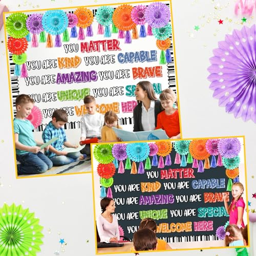 Snapklik.com : 70 Pcs Motivational Bulletin Board Set Inspirational ...