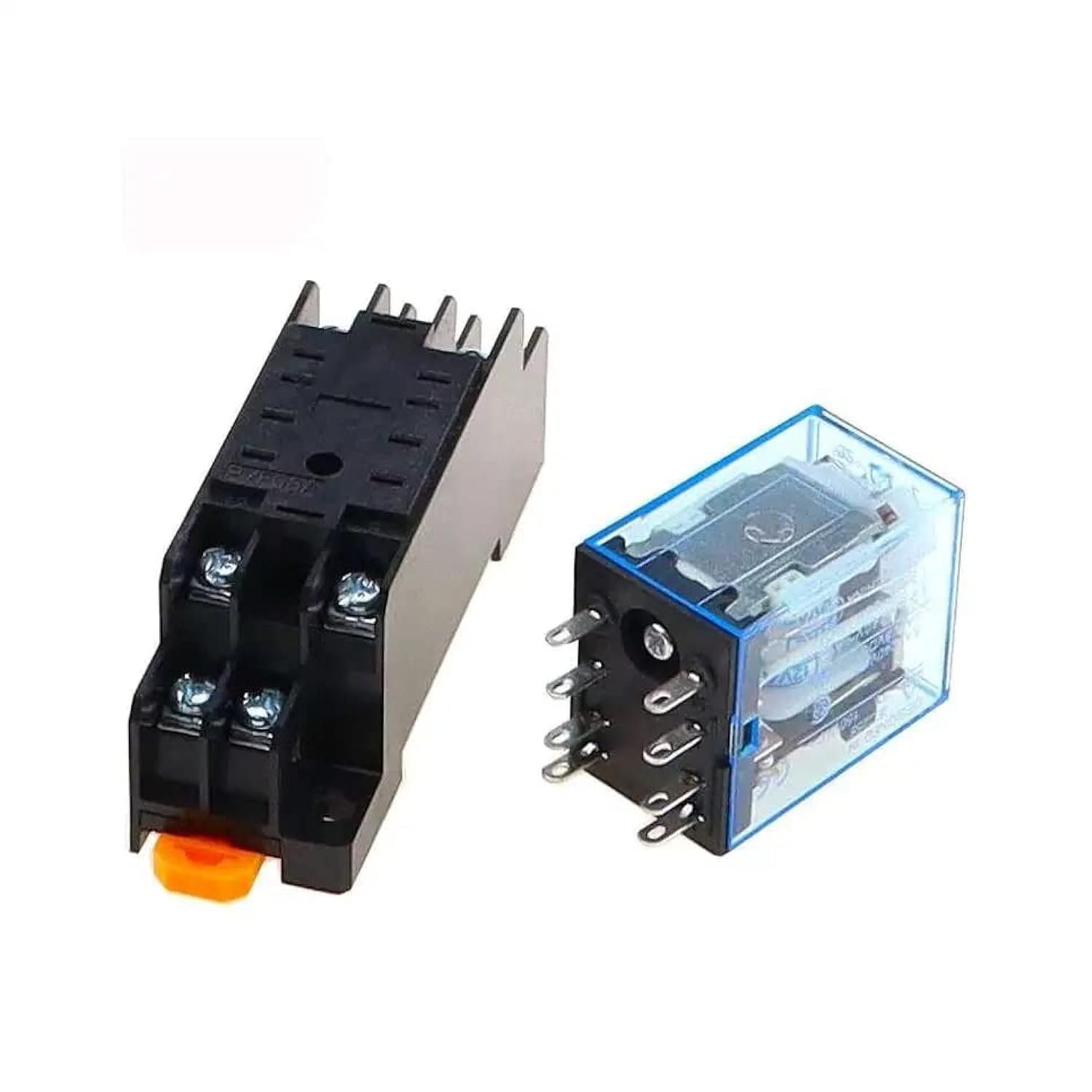 Relay MY2N-J 220VAC 5A 8PIN with PYF08A Socket: Buy Online at Best ...