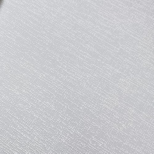 SOPHIE LAURENCE Plain Grey Textured Wallpaper - Heavy Duty Embossed ...