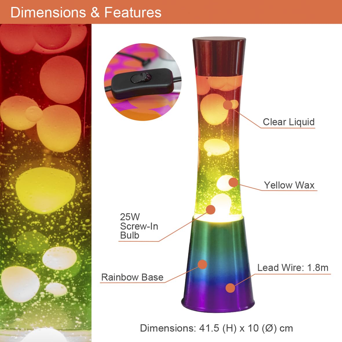 Lava Lamp Dimensions 5 Sizes Of Lava Lamps From Lava Lite