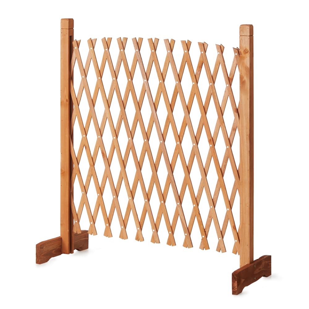 Buy easylife lifestyle solutions Solid Wood Expanding Fence | Mobile ...
