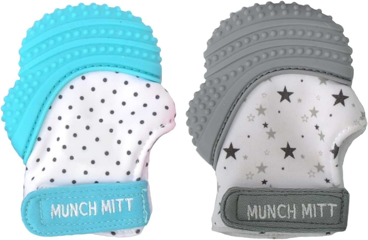 PandaEar Soothing Teething Mitten 2 Pack, Pain Relief, Protection Glove ...