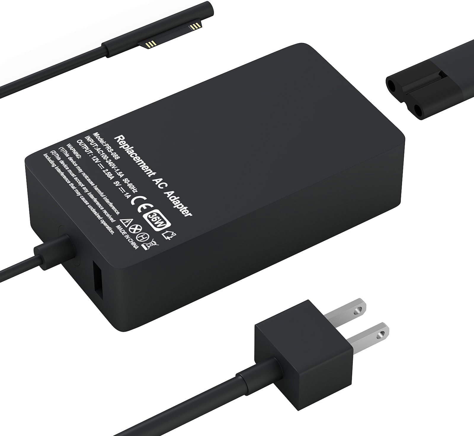 Amazon.com: 36W Fast Charger Surface Charger 12V 2.58A Adapter Power ...