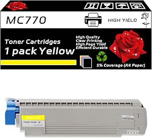 Amazon.com: BEMPP MC770 Toner Cartridges Compatible with Okidata OKI ...