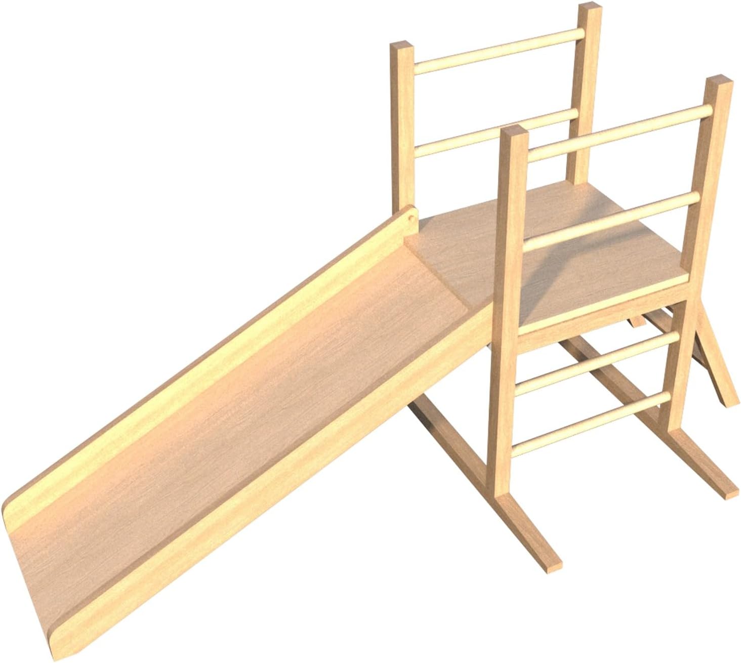 Amazon.com: Indoor Outdoor Wooden Slide Plans - Craft Your Thrilling ...