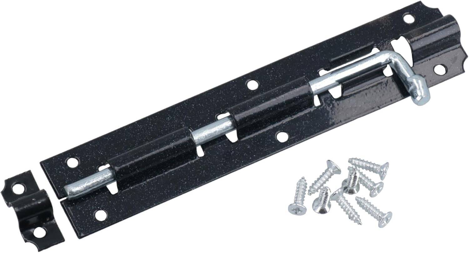 6” Jumbo Tower Bolt Sliding Shoot Bolt Latch Catch for Sheds Gates ...