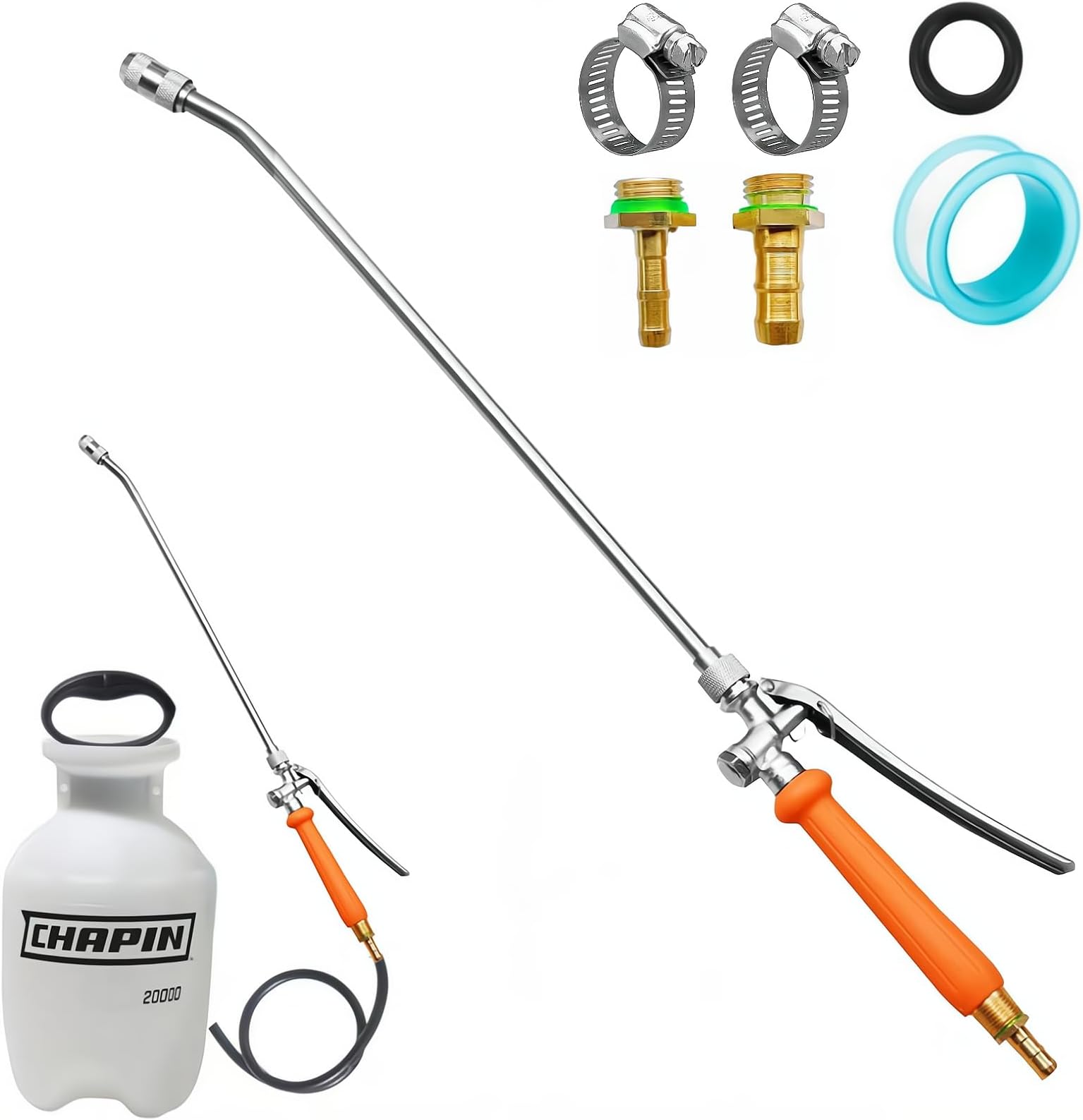 Amazon.com : ITISLL Garden Pump Sprayer Shut-Off Valve (120TYO) : Patio ...