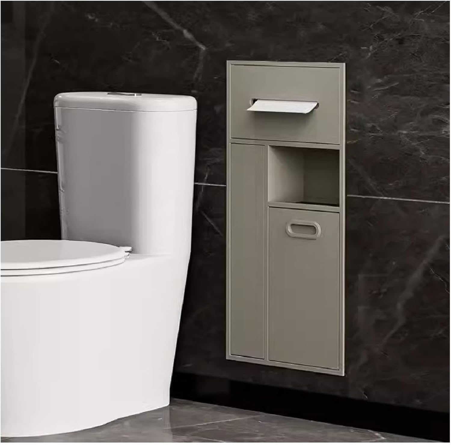 Amazon.com: Recessed Shelf Organizer Shower Niche - Stainless Steel ...