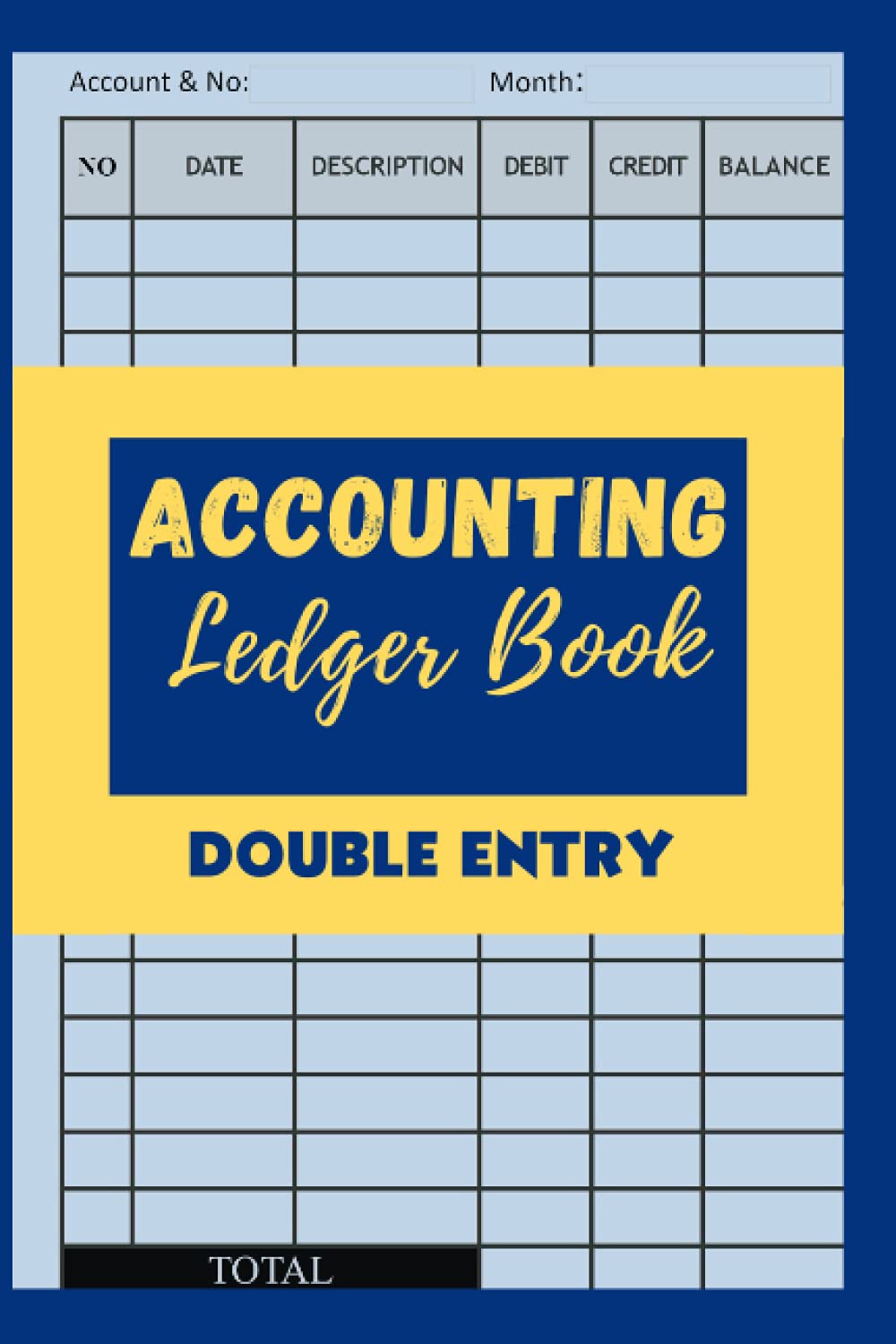 Amazon.com: Accounting Ledger Book Double Entry: Easy double entry ...