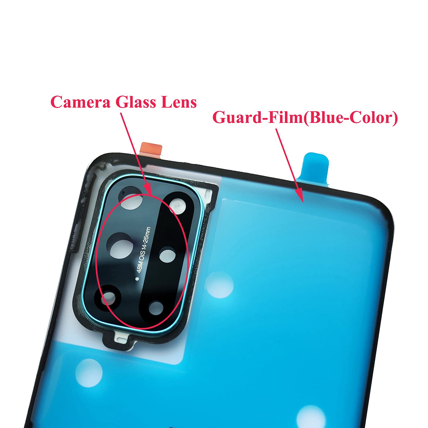 Snapklik.com : Ubrokeifixit For OnePlus 8T Housing Rear Panel Back ...