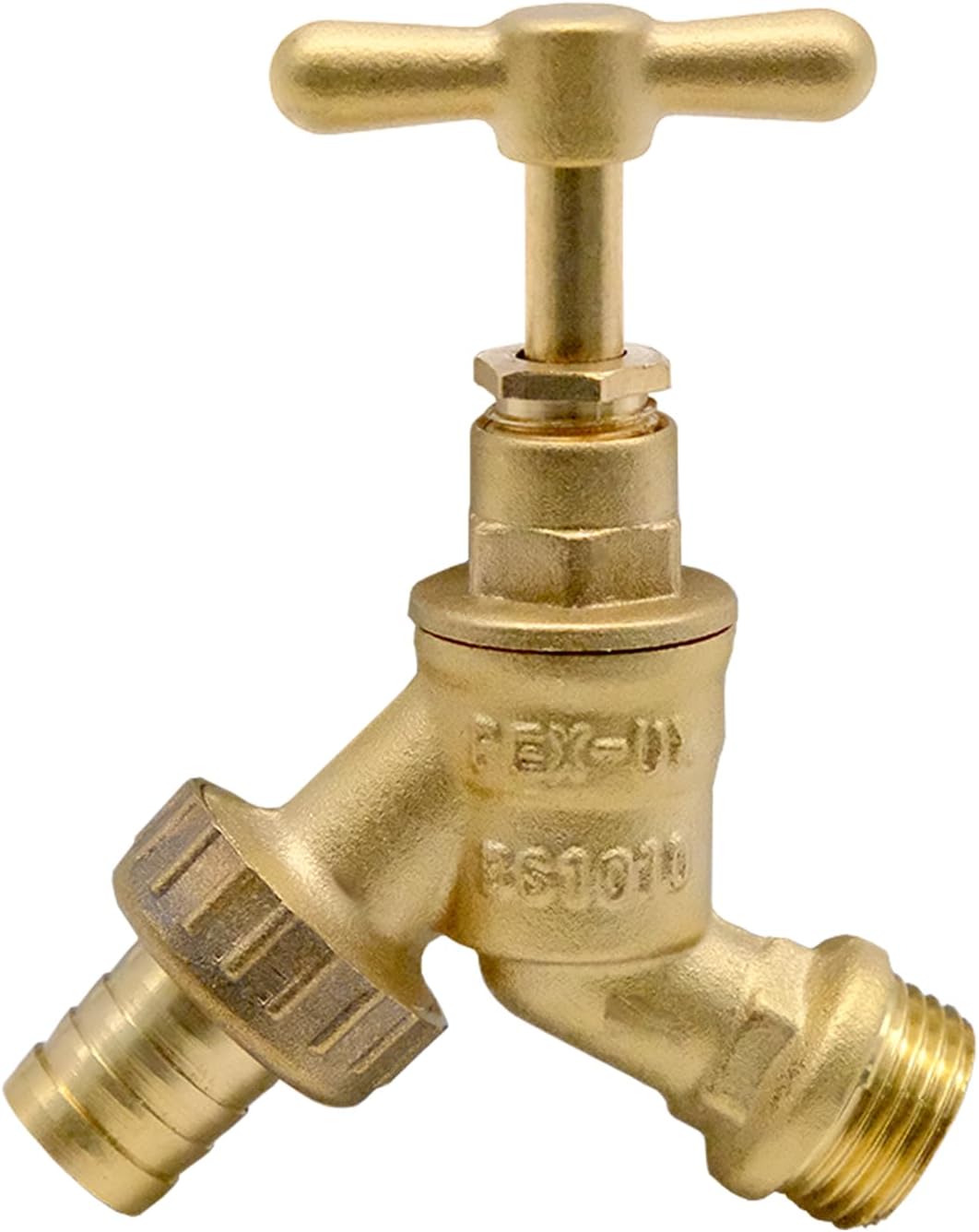 LTHERMELK Outside Tap,15mm x 1/2 inch Outdoor Tap, Wall Plate Elbow ...