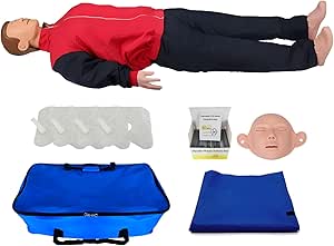 Amazon.com: DRXRD 63" CPR Mannequins Full Body Manikins for CPR ...